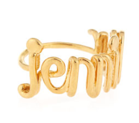 Script Name Ring – Jennifer Creel Jewelry